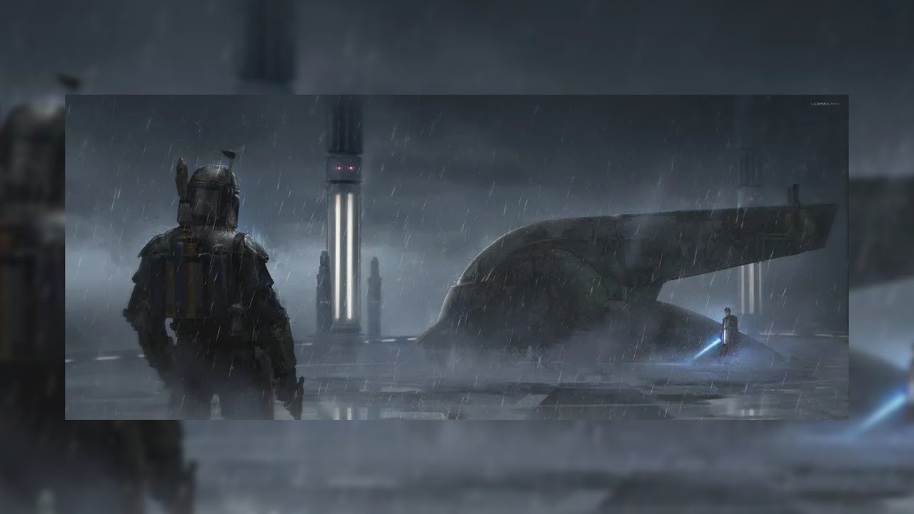 [4k] resound of jango fett vs obi wan on kamino [revised weapon ...