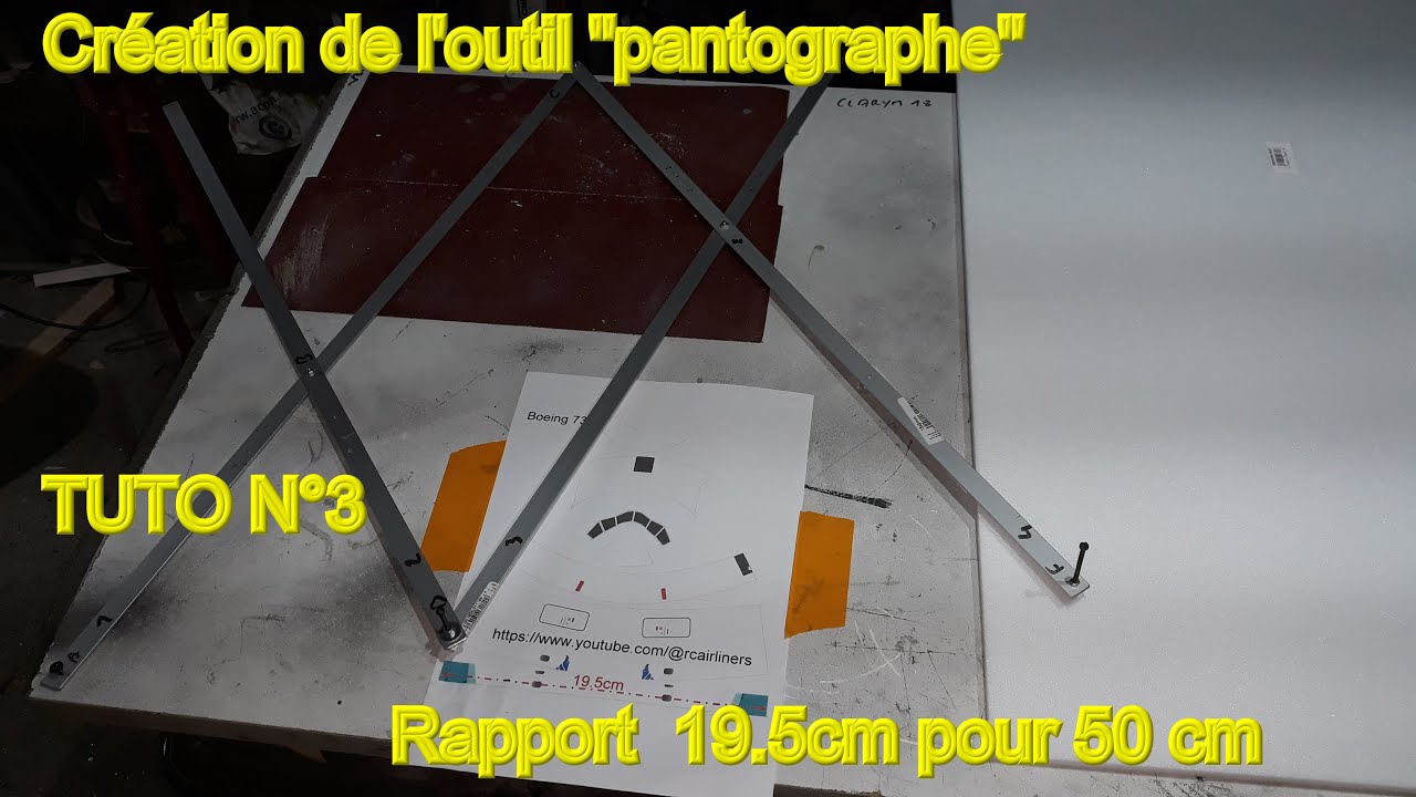 Tuto 3ème partie: création de l'outil pantographe - YouTube