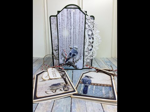 Scrappiness: Liten eske med julekort