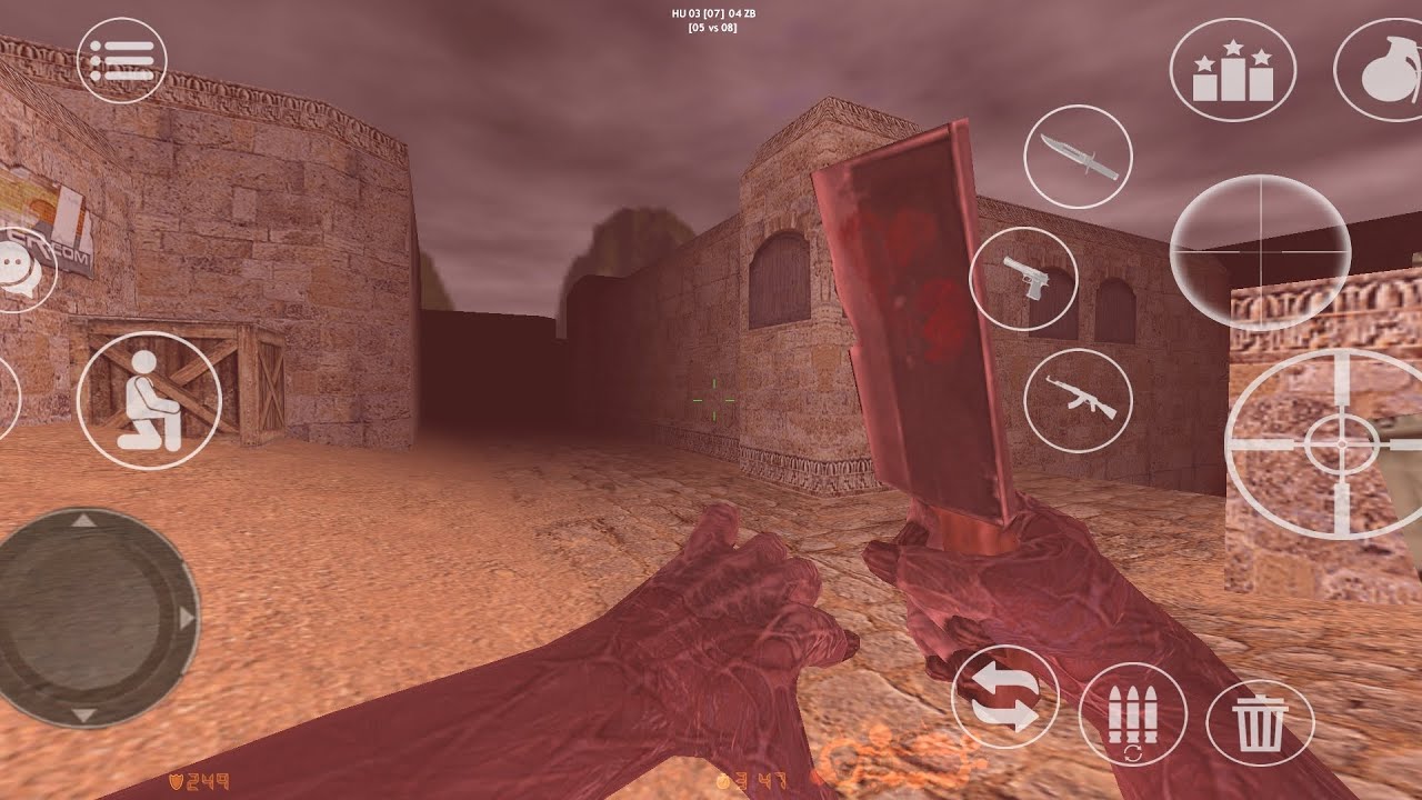 Counter-Strike Extreme V6 Expert Bots Android Gameplay CS16client ...