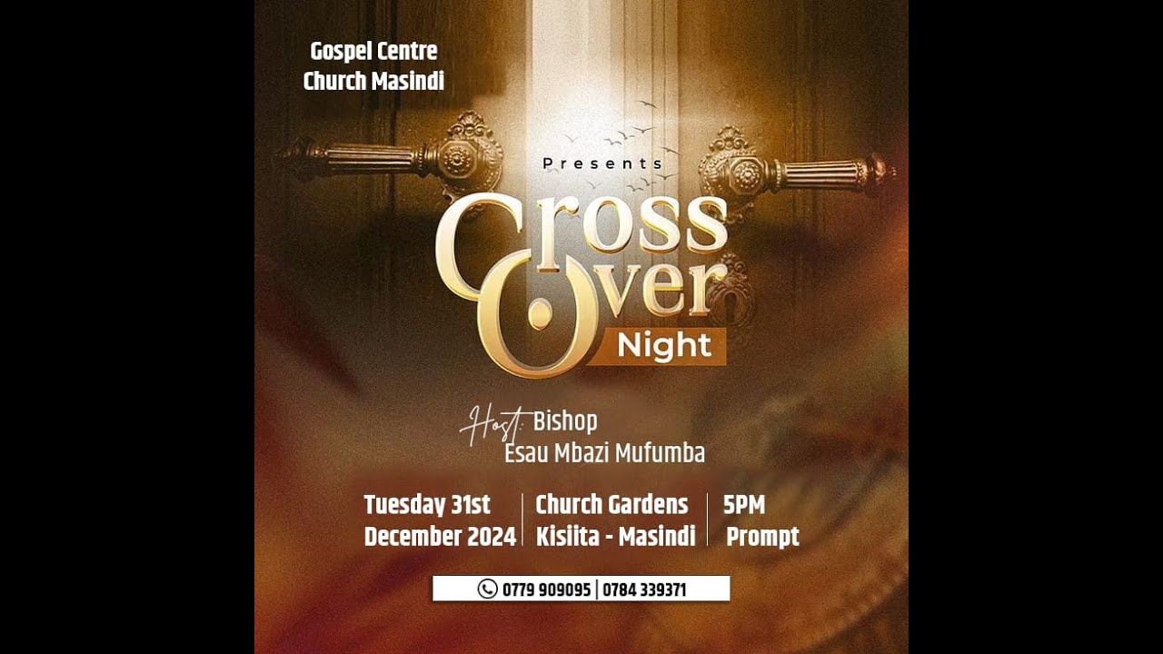 CROSSOVER SERVICE // 31st DEC 2024 - YouTube