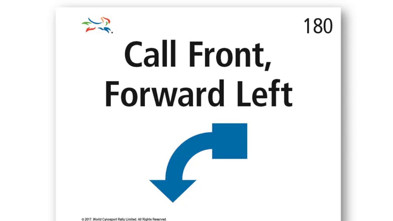 180 Call Front, Forward Left (with scoring) - YouTube