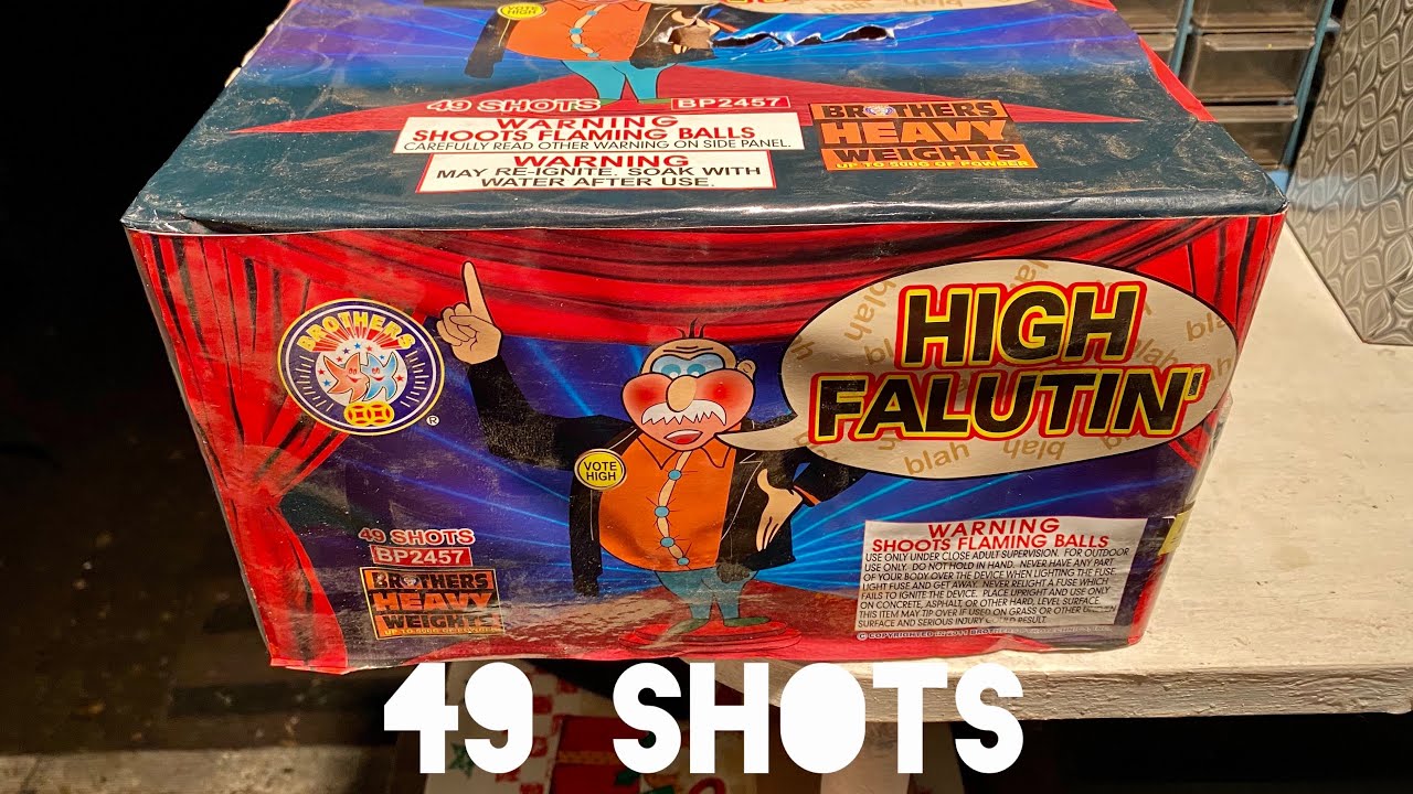 High Falutin’ | Brothers Pyrotechnics Firework - YouTube