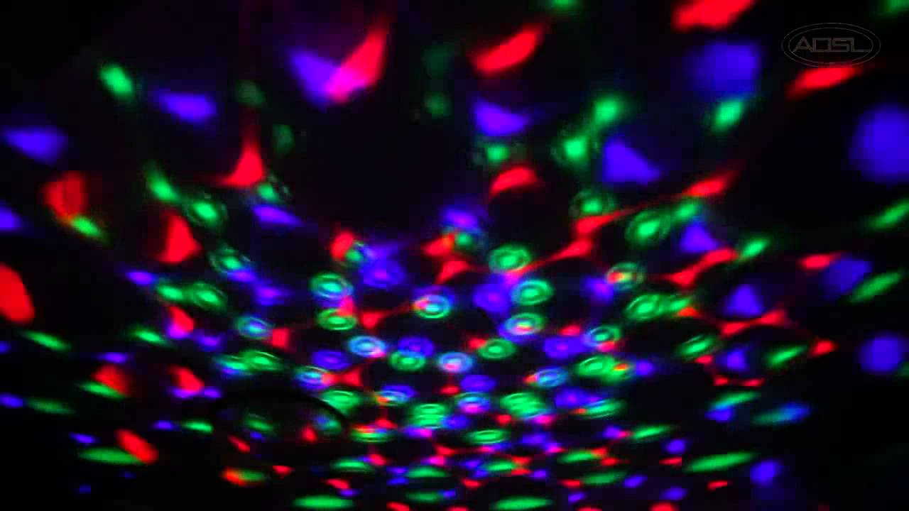 W998 led full color rotating lamp Skpye nslh520 - YouTube