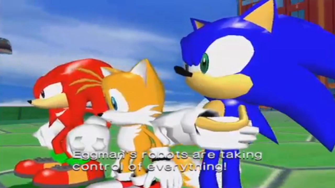 Sonic Heroes Team Sonic In Grand Metropolis Fandub - YouTube