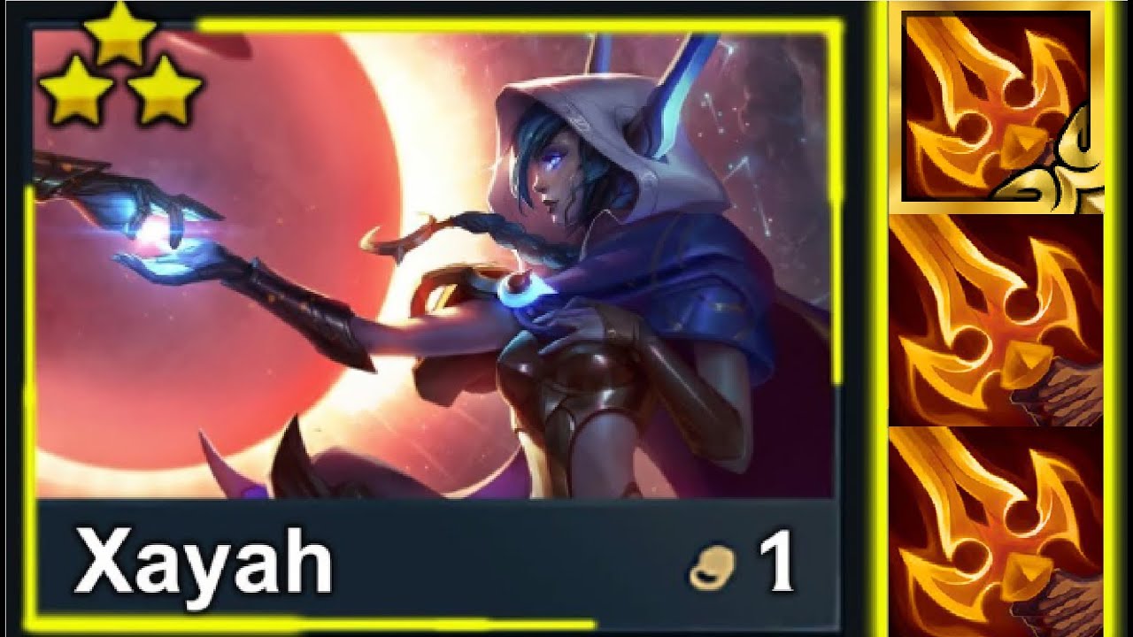 3 Star Xayah ⭐⭐⭐max Ad Tft Set 3 5 Revival Youtube