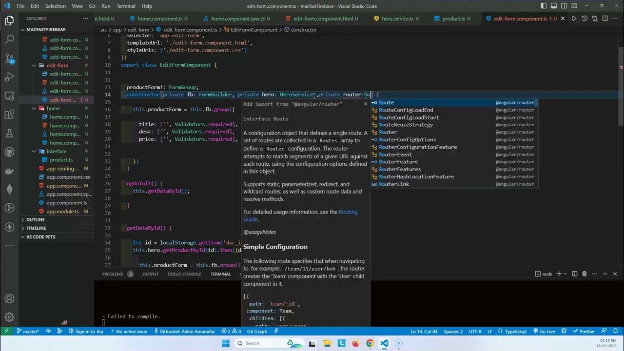 (Language:Malayalam) Deleting Data -Angular 15 + Firebase - part 7 ...