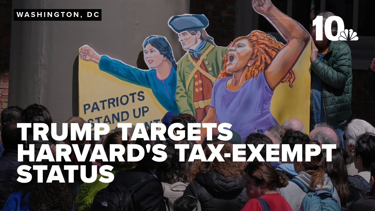 'I think Harvard's a disgrace': Trump targets tax-exemption for Harvard ...