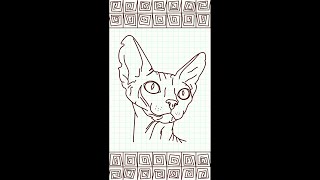 How to Draw a Sphynx Cat / Easy Drawing Tutorials | Doovi