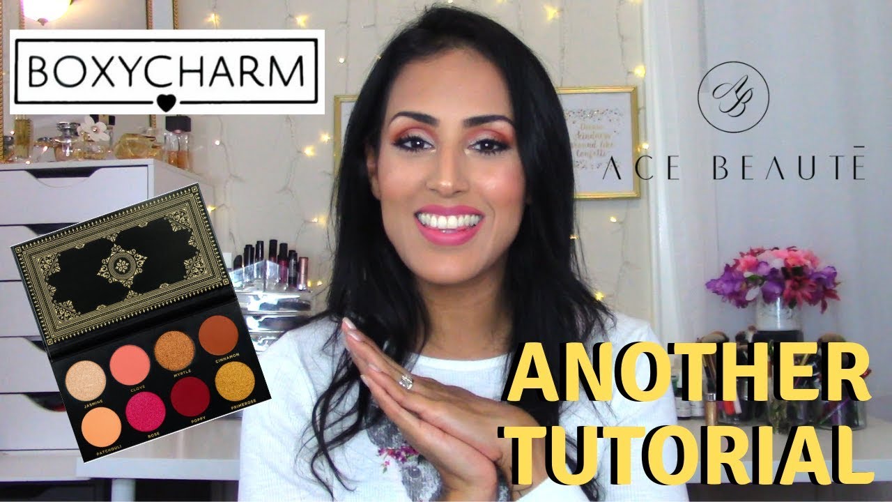 Full Face Tutorial Featuring Ace Beaute November Boxycharm - YouTube