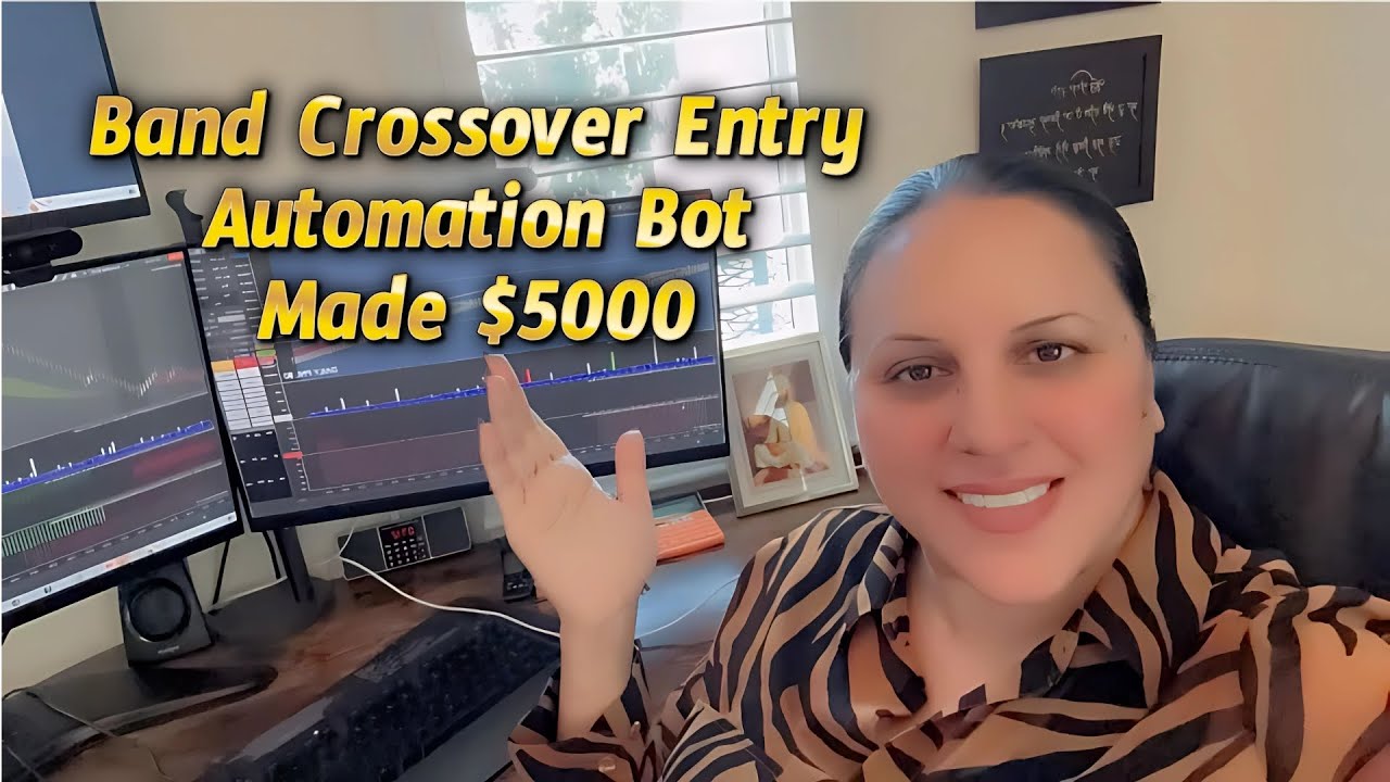 Band Crossover Entry Automation Bot Made $5000 Today #ninjatrading # ...
