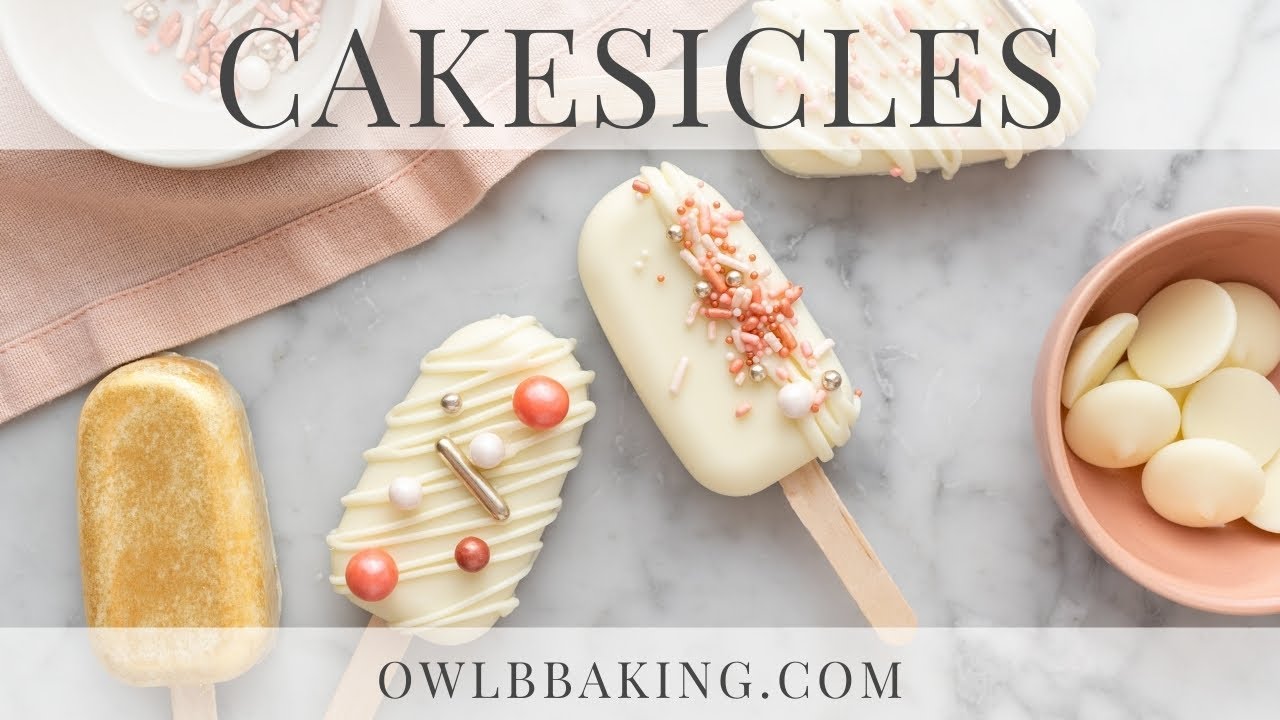 How to Make Cakesicles - 8 Ways to Decorate! - YouTube