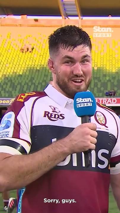Whoops! Sorry guys....😅 #StanSportAU #SuperRugbyPacific #shorts - YouTube