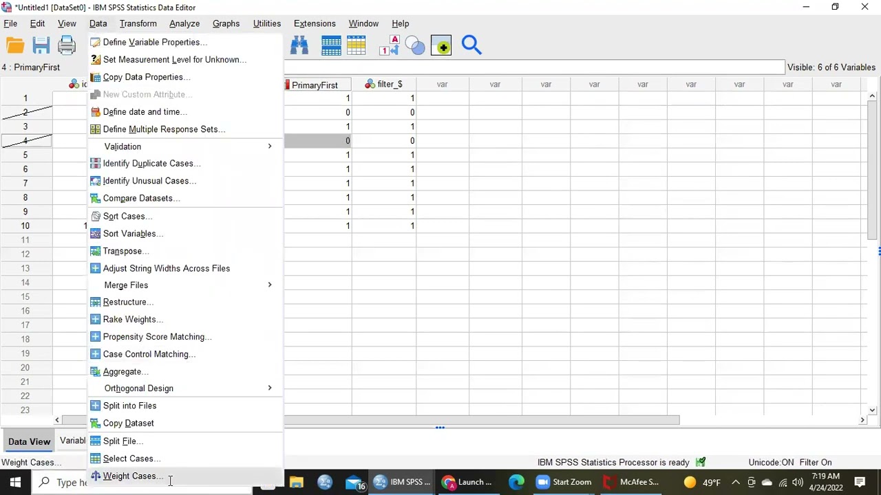 Handling Duplicate Cases In SPSS YouTube Handling Duplicate Cases In SPSS YouTube
