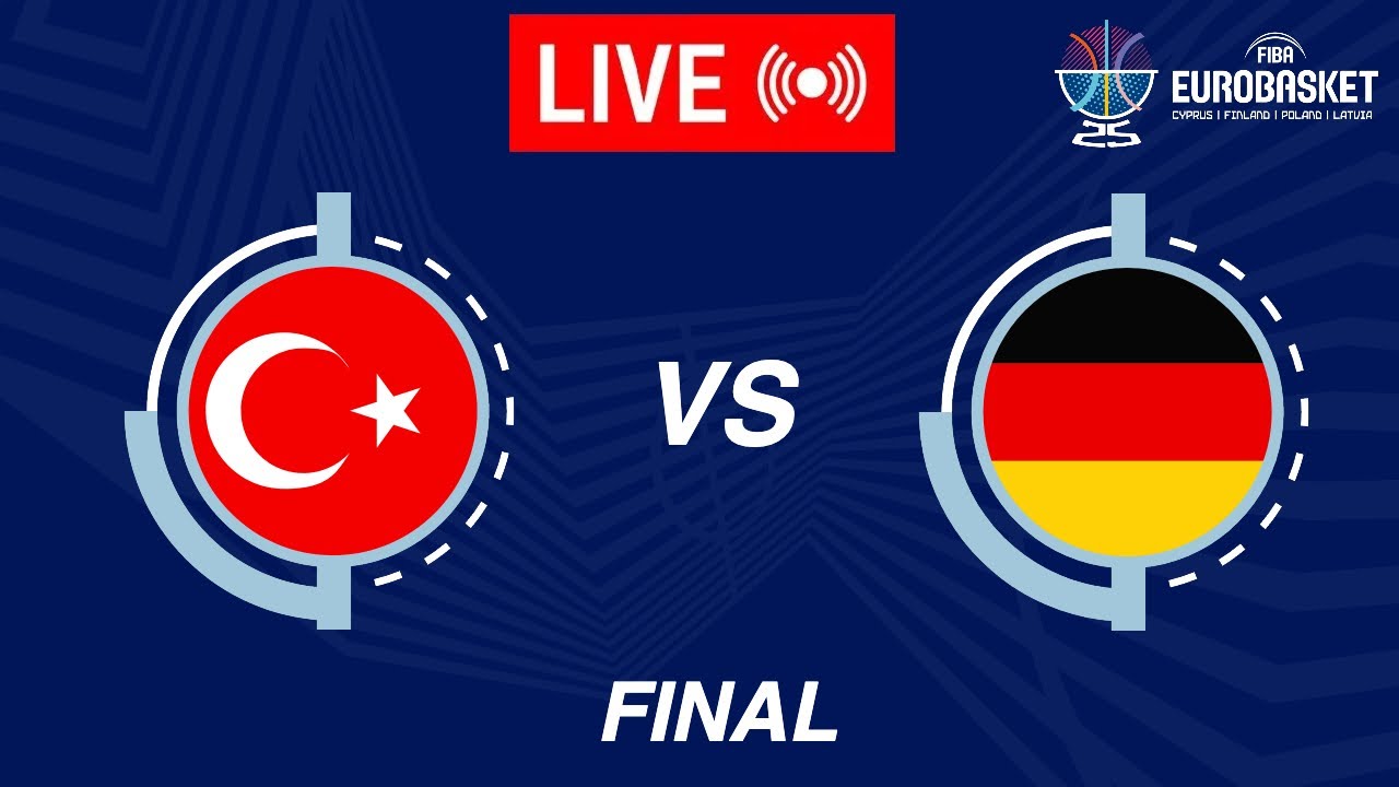 FIBA EUROBASKET LIVE! Germany vs Turkey | September 14, 2025 | FIBA ...