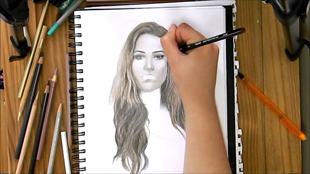 RONDA ROUSEY || Speed Drawing - YouTube