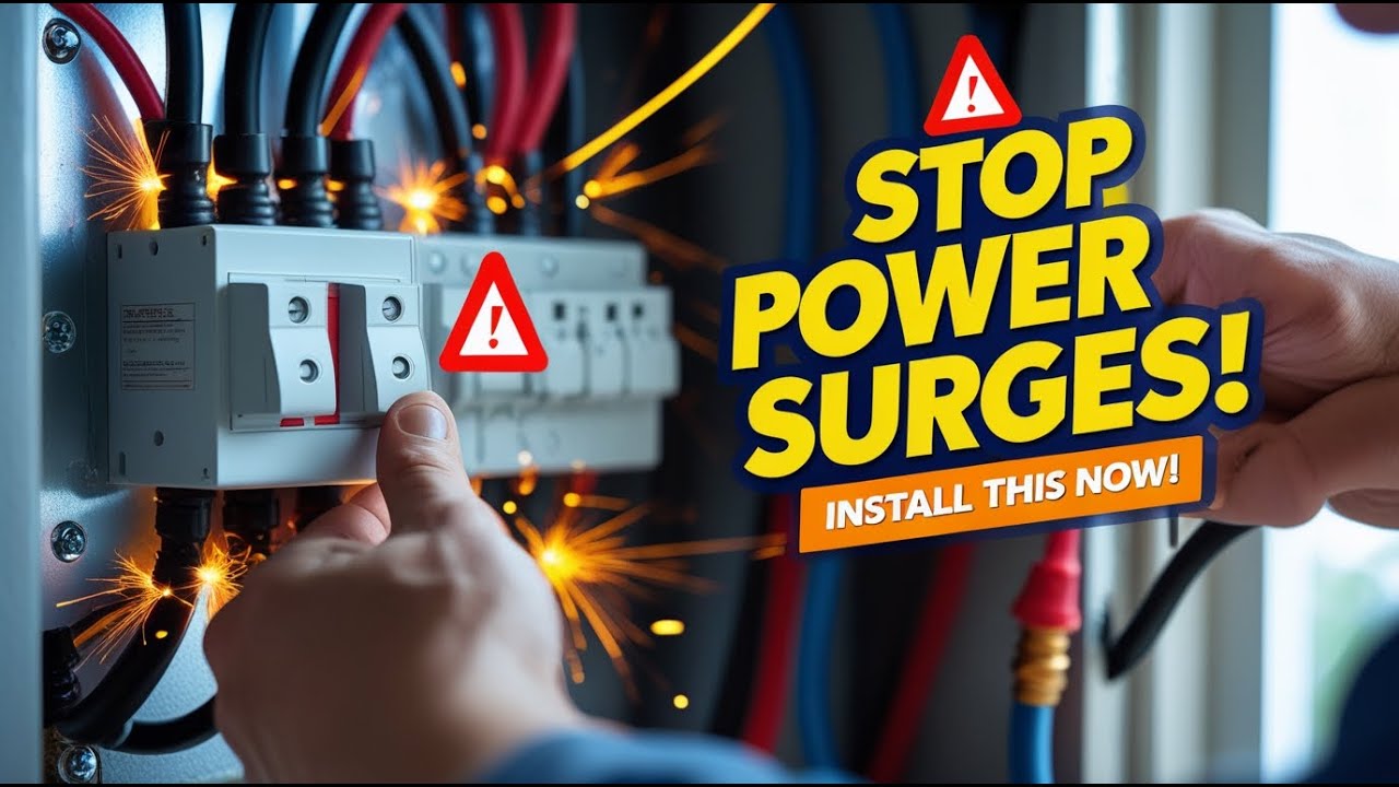 How to Install a Whole House Surge Protector on | Step-by-Step DIY ...