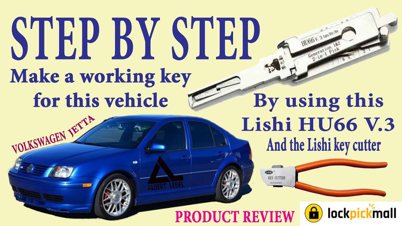 #471 Step by Step Make a working Volkswagen ignition key (Product ...