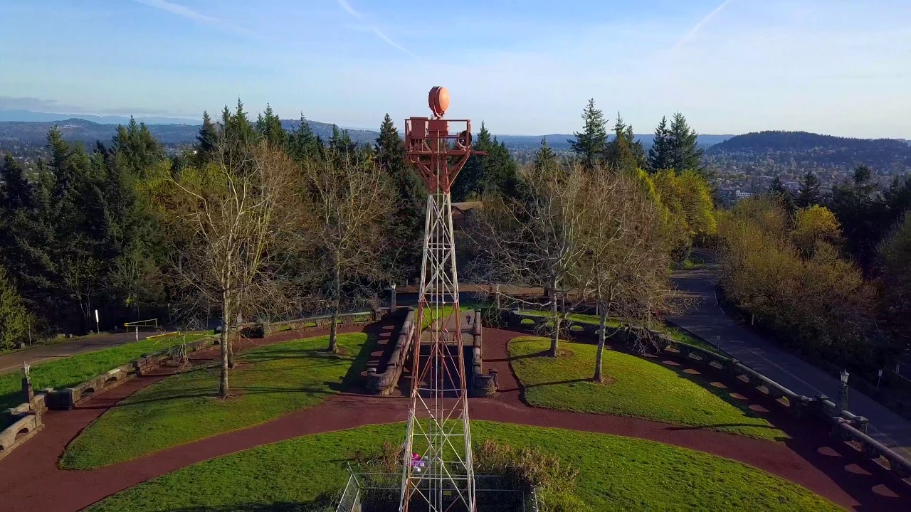 Rocky Butte Portland Oregon aerial video - YouTube