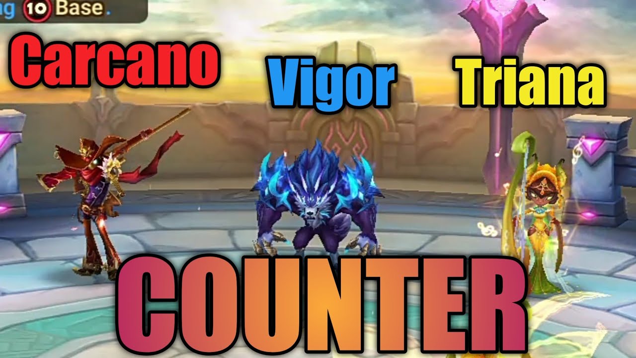 Counter Carcano Vigor Triana Siege Battle Summoners War STC Channel ...