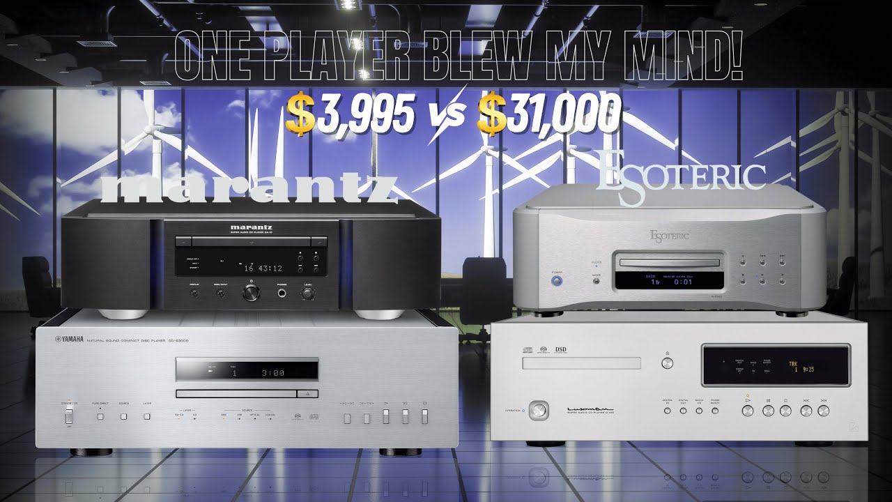 I Tested the Most Insane Hi-Fi CD Players — One Blew Me Away! - YouTube