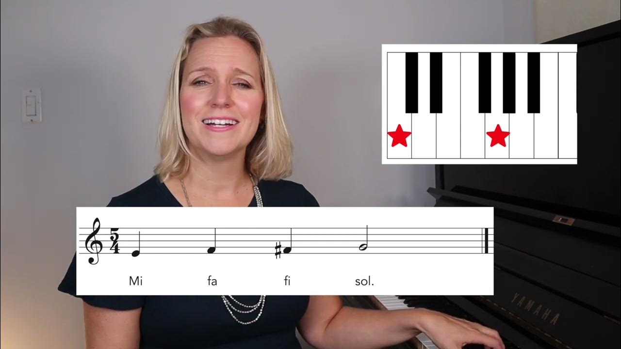 Sing the chromatic scale in solfege! part 4/6 - YouTube