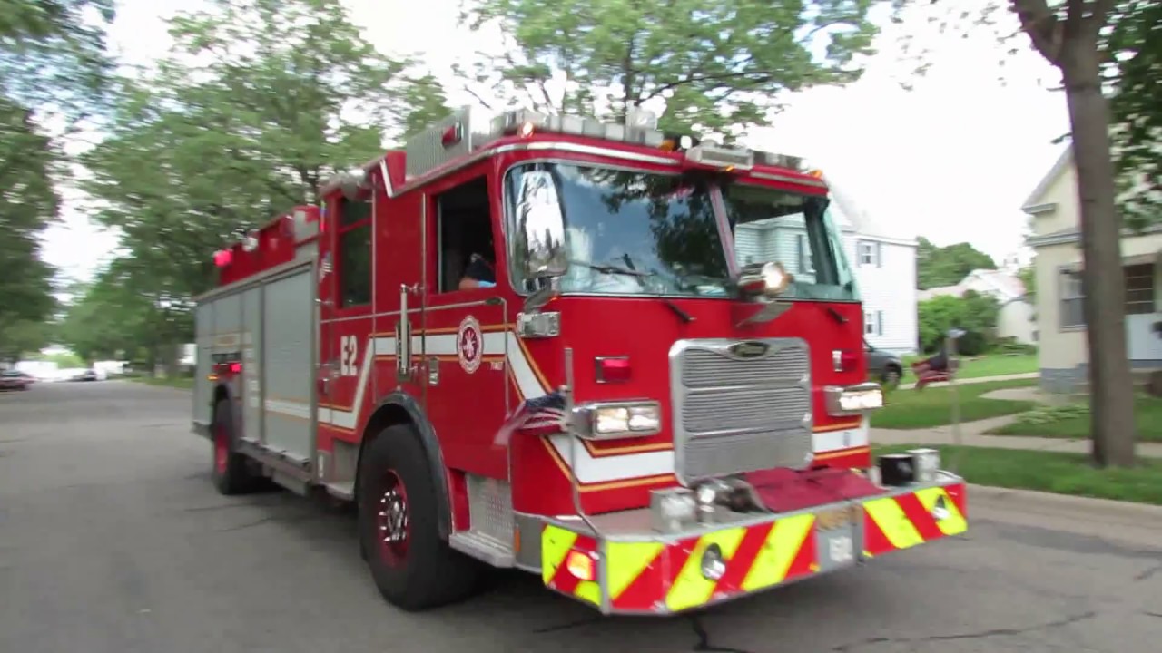 Minneapolis Fire - Engine 02 Responding - 07/31/17 - YouTube