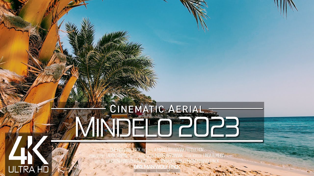 【4K】🇨🇻 Mindelo City from Above 🔥 Sao Vicente 🔥 CAPE VERDE 2023 🔥 ...