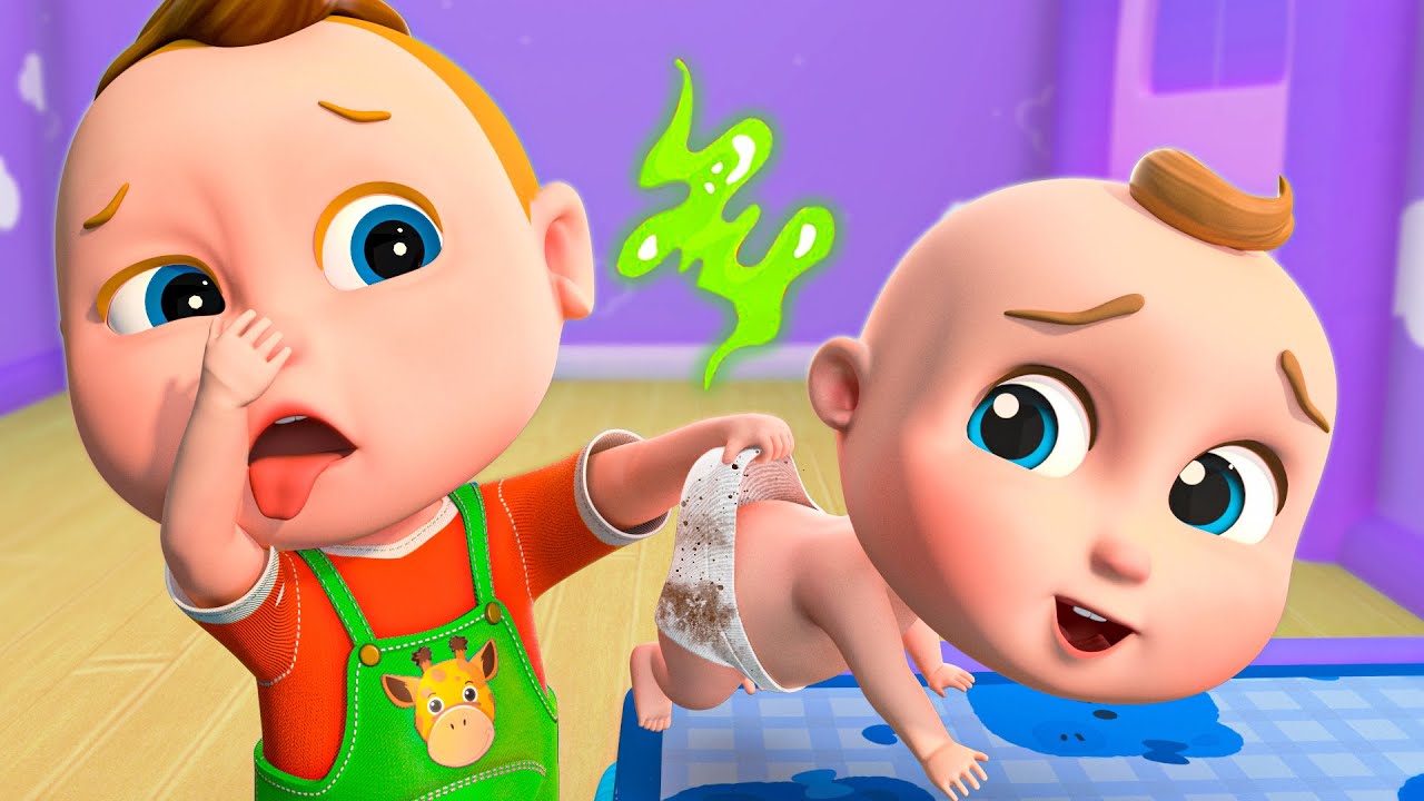 Diaper Change Song | Baby Care | Super Sumo Nursery Rhymes & Kids Songs ...