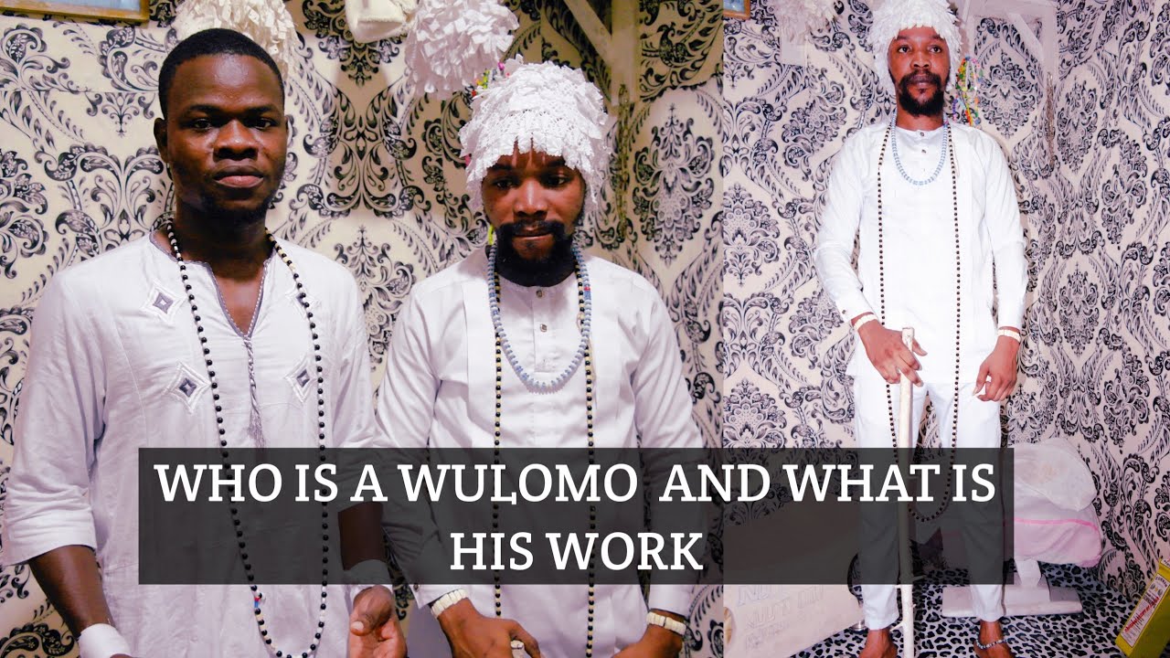 WHO IS A WULOMO (HIGH PRIESTS) AND WHY DO THEY WAER PURE WHITE - YouTube