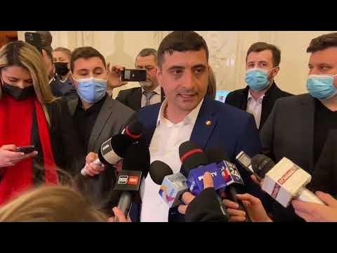 George Simion, după incidentul din Parlament cu Virgil Popescu - YouTube