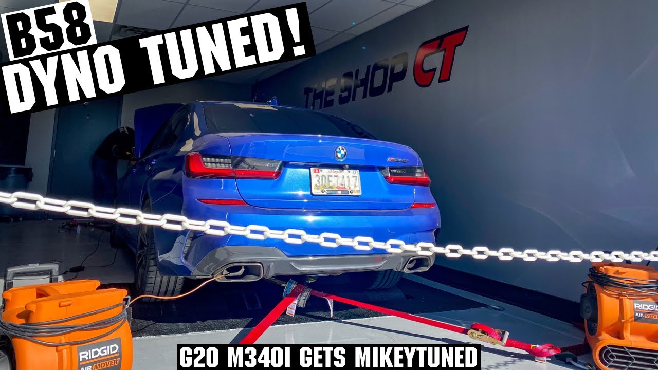 M340i (B58) CUSTOM DYNO TUNE! *Making 500whp! STOCK TURBO* - YouTube