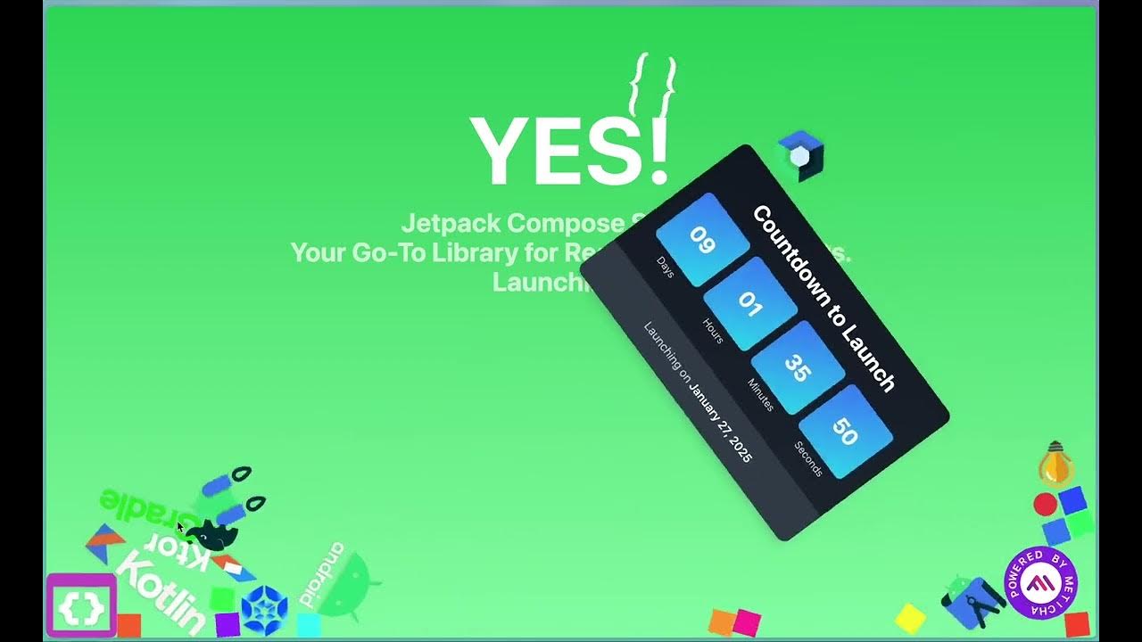 Jetpack Compose Snippets - Launch Page Showcase Video - YouTube