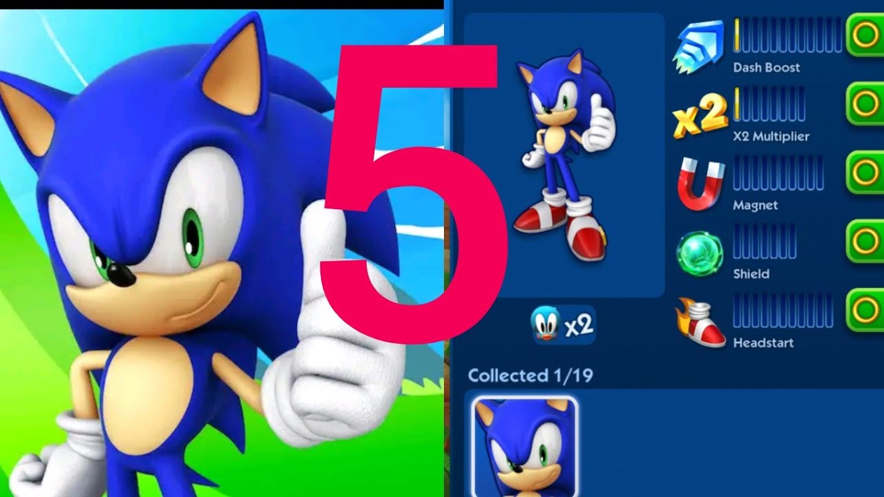 Sonic Dash Super Sonic Gameplay Part 5 - YouTube