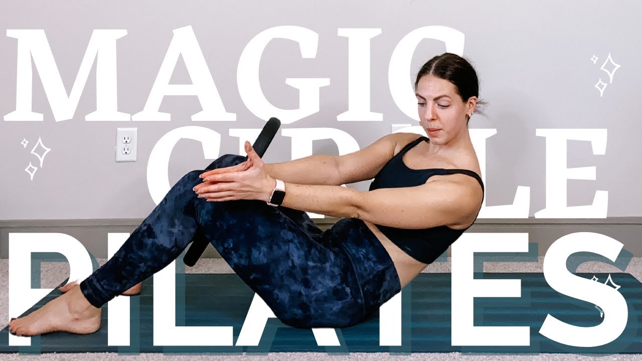 30 MINUTE MAGIC CIRCLE PILATES // full body Pilates workout with the ...