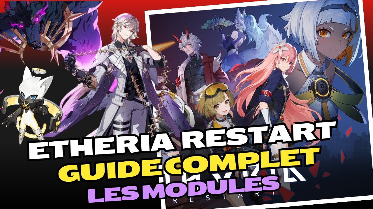 ETHERIA RESTART : GUIDE COMPLET ! LES MODULES !! (alias : les Sets) - YouTube