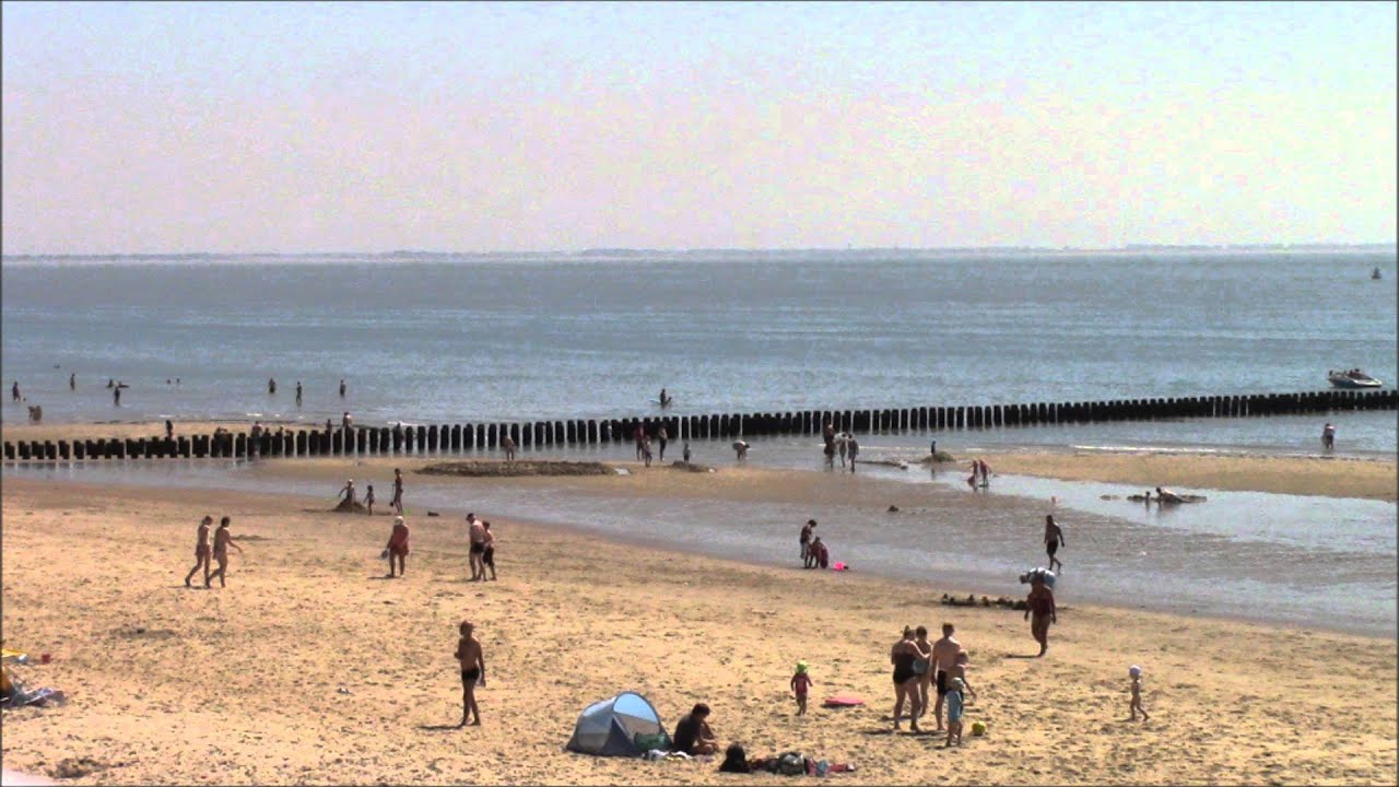 17/07/14 Video- en fotobeelden van het strand van Zoutelande Zeeland ...