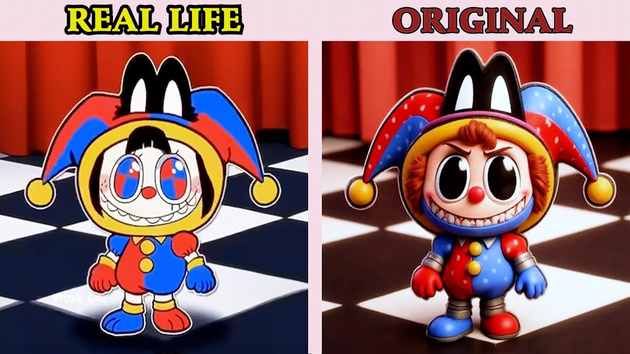 Best TikToks of The Amazing Digital Circus: Pomni Cosplay Labubu ...