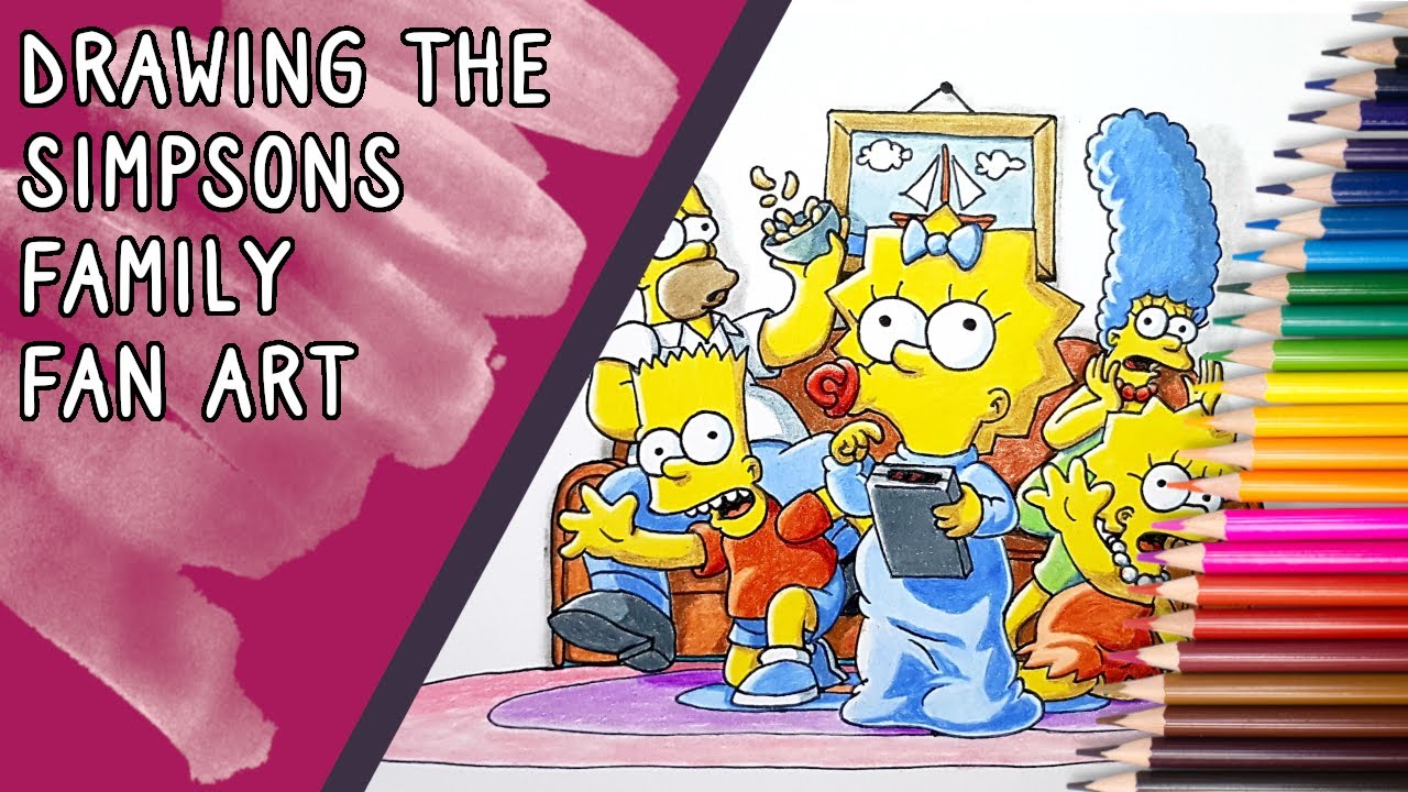 Simpsons Family Drawings