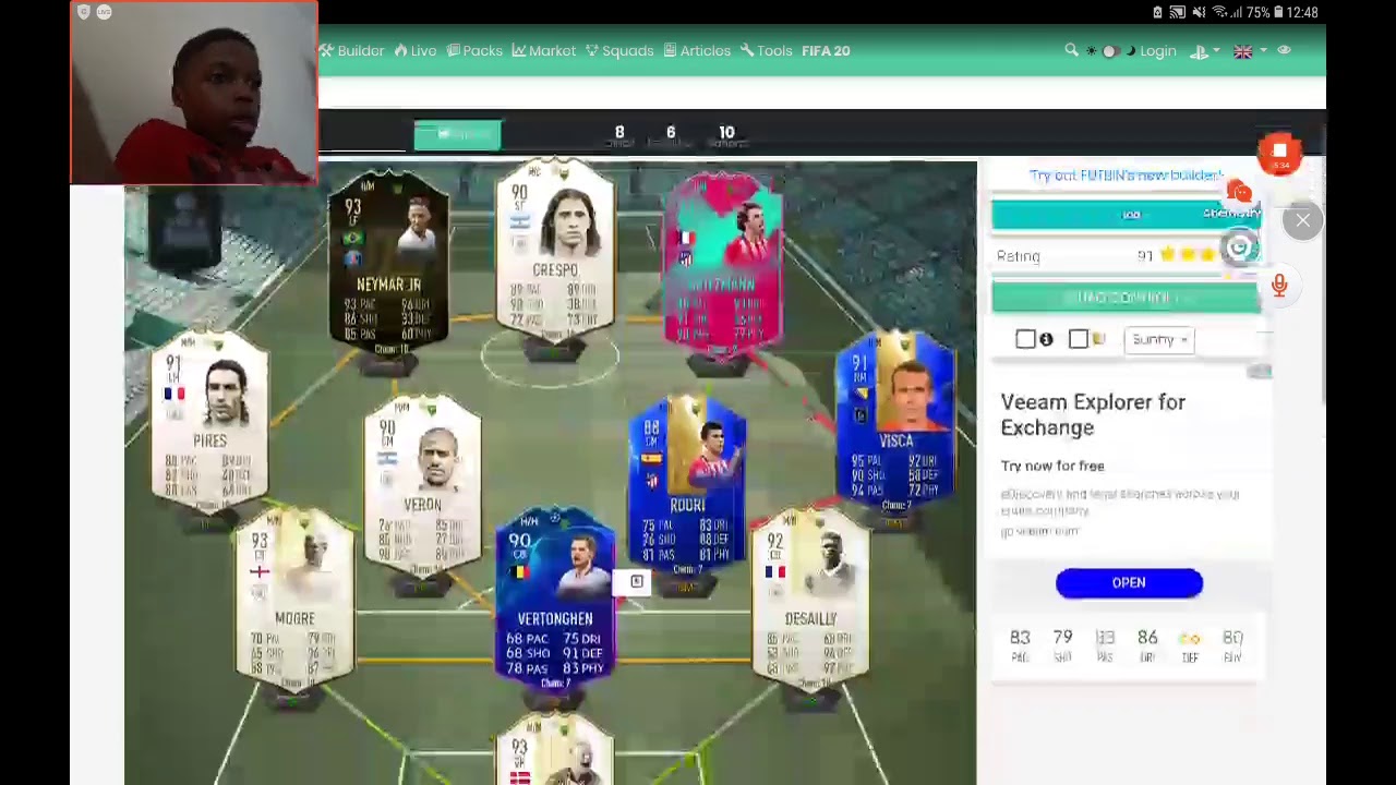 fut draft 19 must get 194 - YouTube