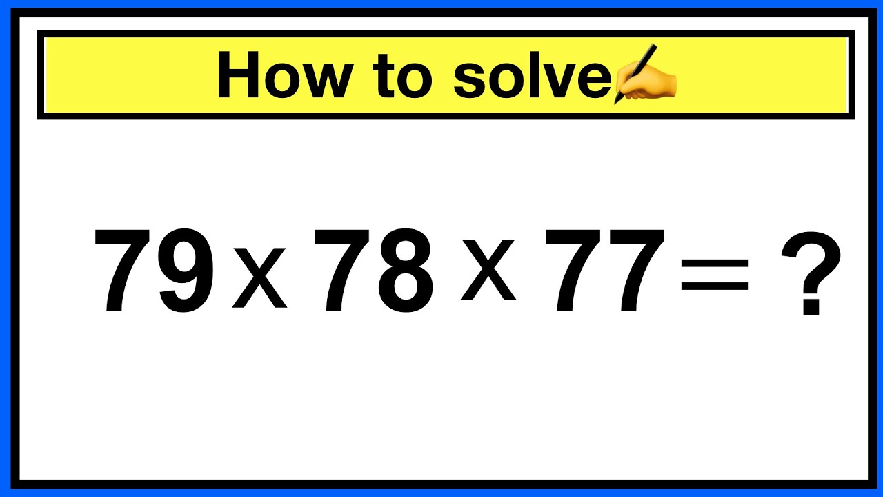 Nice Math Multiplication !!!!!Simplify - YouTube