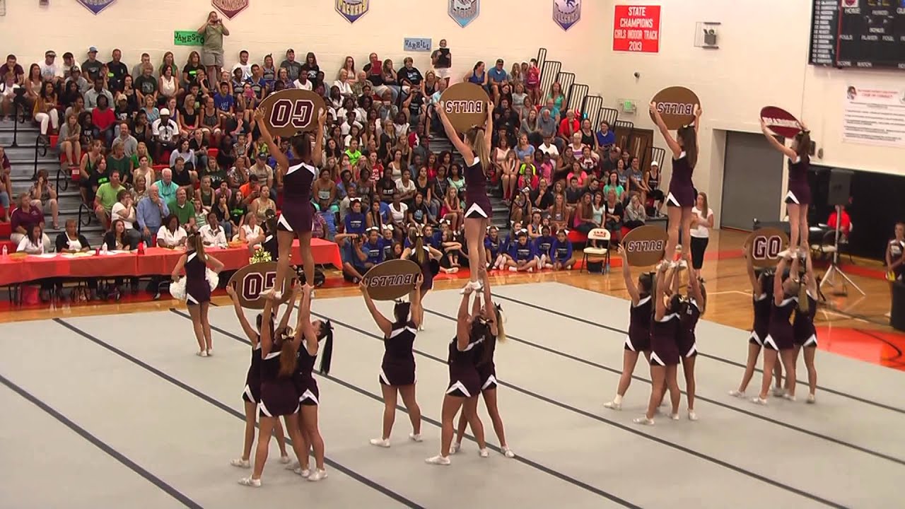 2014-09-06 Poquoson Competition Cheer @ Tabb - YouTube