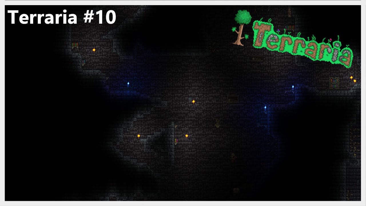 W GĘSTWINIE SIECI KORYTARZY LOCHU... - Terraria #10 - YouTube