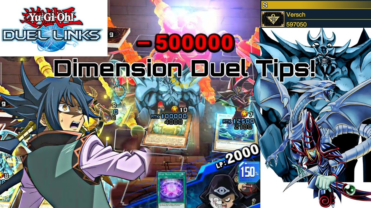 Dimension Duel Event Tips!! Yugi Oh Duel Links! - YouTube