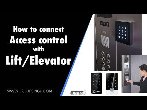 How to connect Sintech Access control with Lift or Elevator (Lift ...