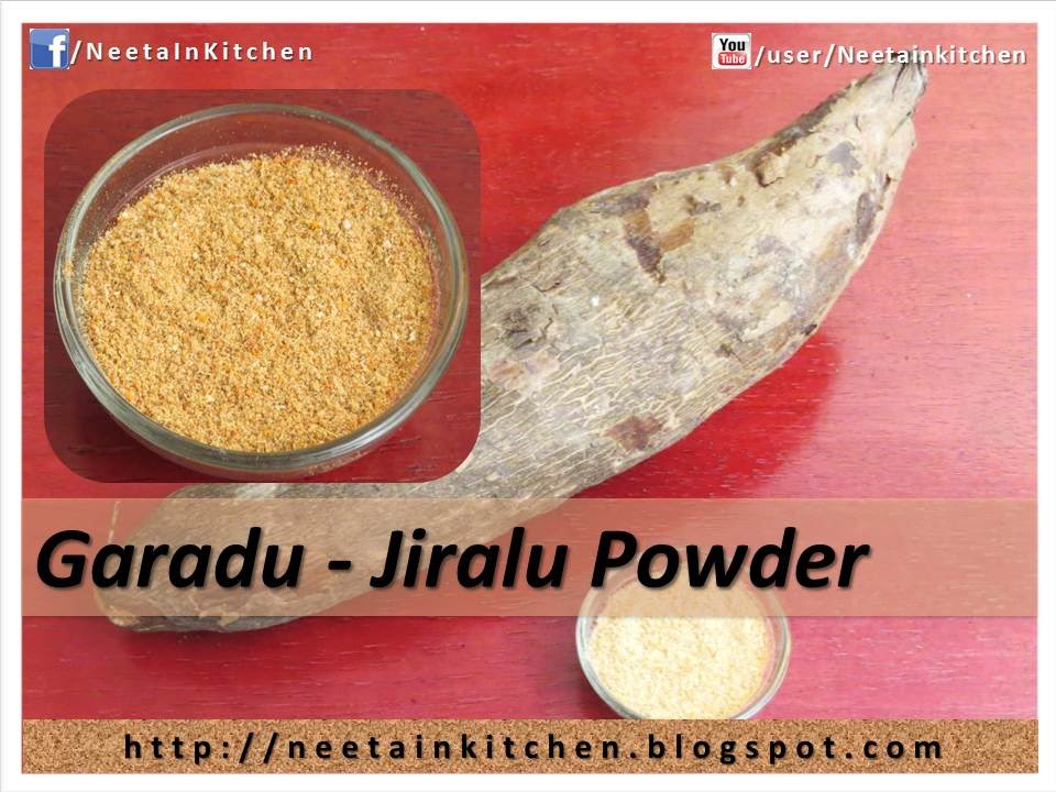 Garadu Masala - Jiralu Powder (English) - YouTube