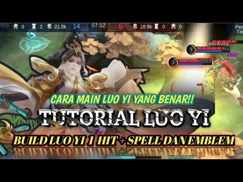 BUILD LUO YI 1 HIT || CARA MAIN LUO YI STUN TERUS || TUTORIAL LUO YI # ...