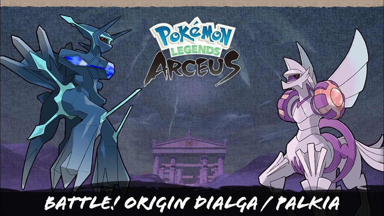 Battle! Origin Dialga / Palkia • Pokémon Legends: Arceus - YouTube