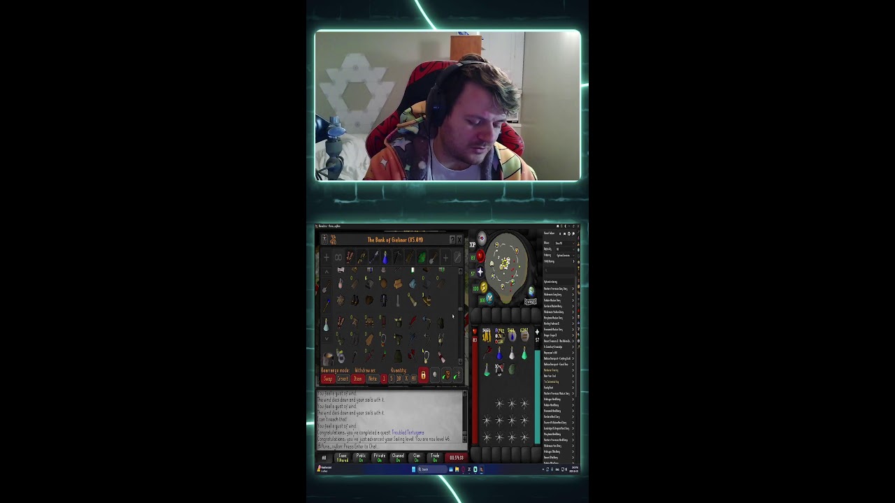 Sailing - First Time OSRS: Ironman Day 117 (Portrait) - YouTube