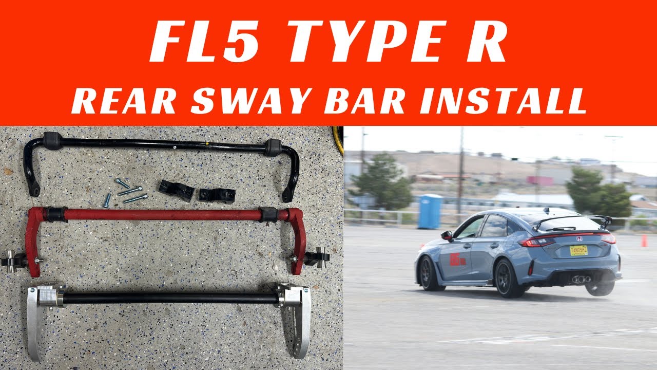 FL5 Civic Type R Rear Sway Bar Install (Karcepts) - YouTube